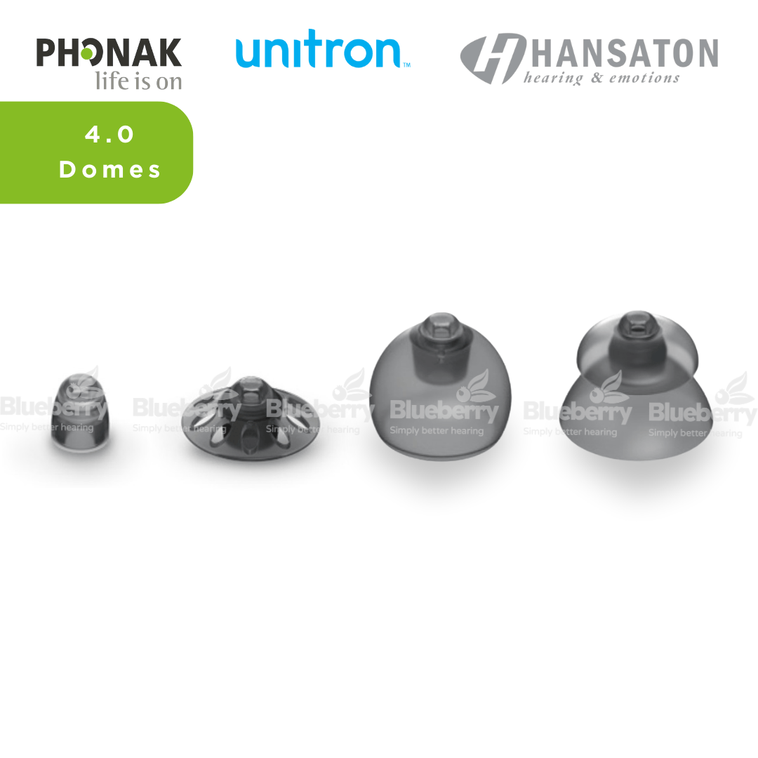 Phonak / Unitron / Hansaton SDS 4.0 Domes for Hearing Aids - All Sizes ...
